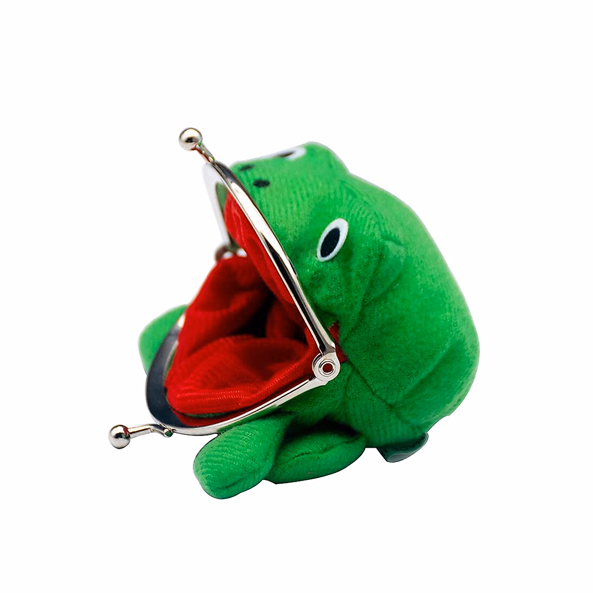 Frog Wallet Anime Frog Wallet 1 pcs ,Cosplay Props Plush Toy Purse Wallet for Christmas Cosplay Ninja Themed Party Gift (green)