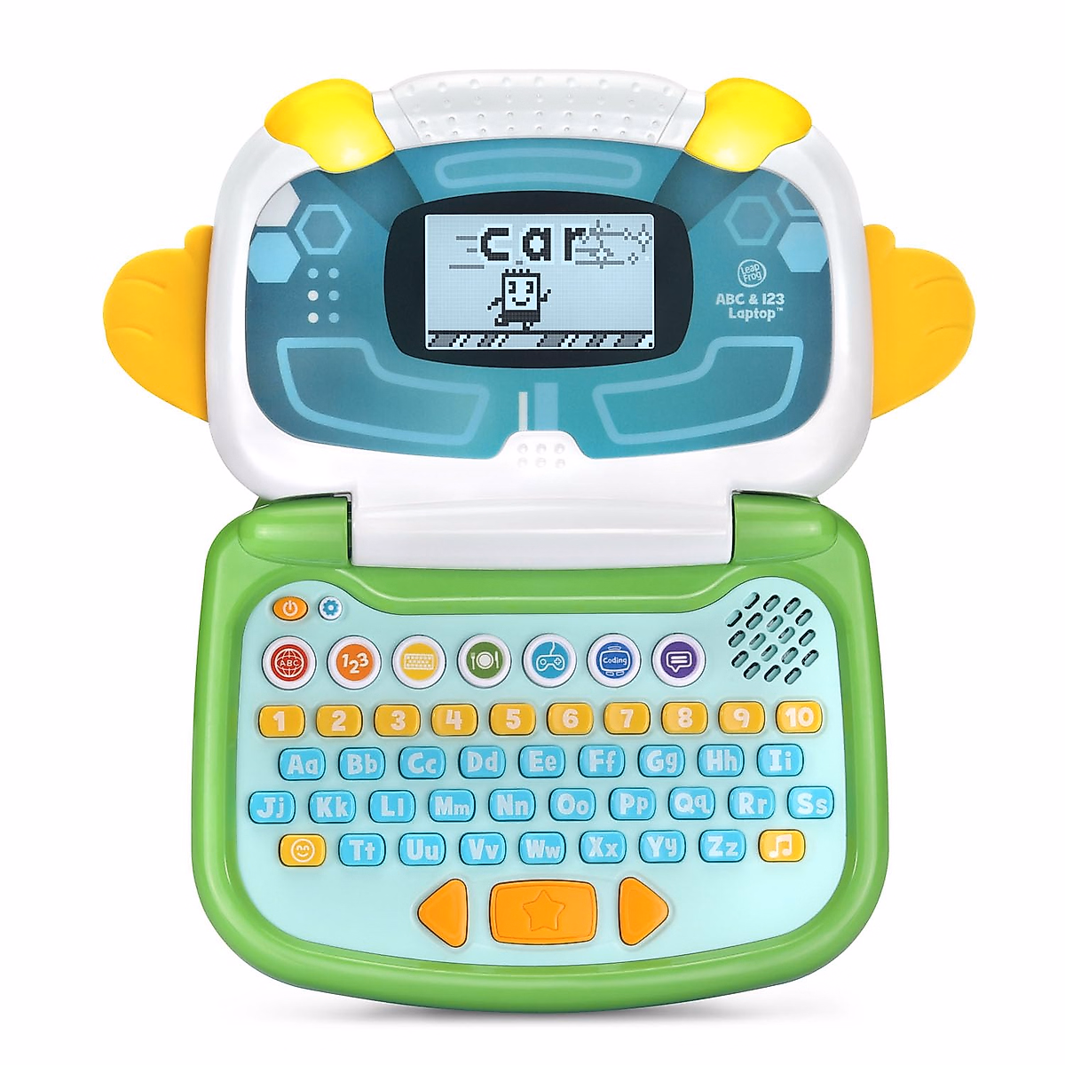 LeapFrog ABC and 123 Laptop for Preschoolers Ages 3-7 Years, Green