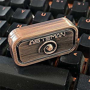 CP3 Fidget Slider EDC Adult Metal Fidget Toys ADHD Tool Anxiety Stress Relief Toys Fun Office Desk Toys Gifts for Boyfriend and Father (Vortex)