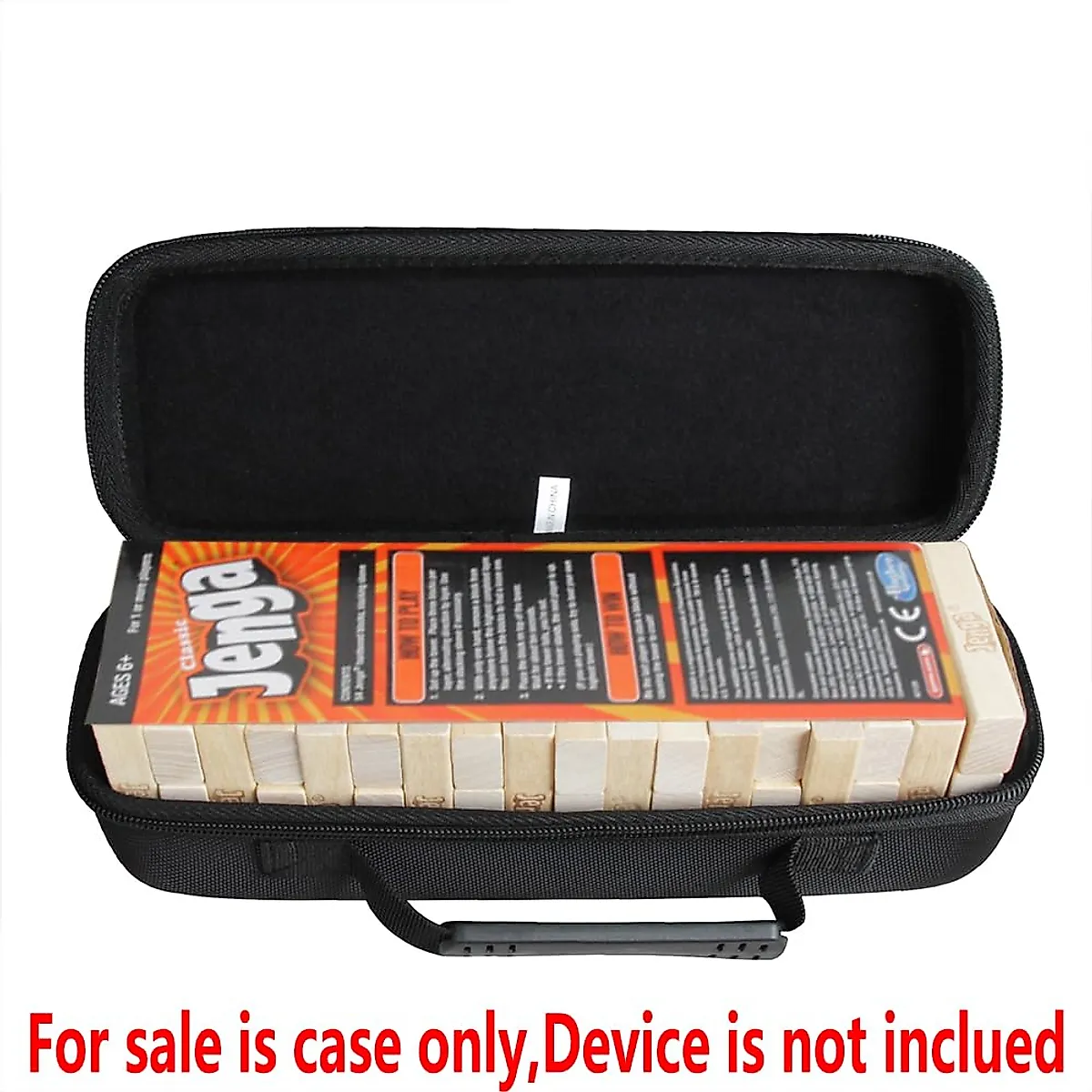 Adada Hard Travel Case for Jenga Classic Game(Only Case)