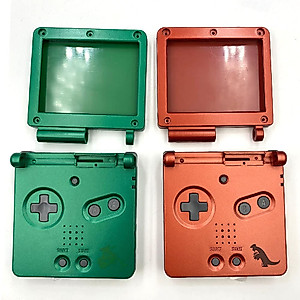 Full Housing Shell Pack Case Cover for GBA SP Gameboy Advance SP Shell Case with Buttons Kit (C)