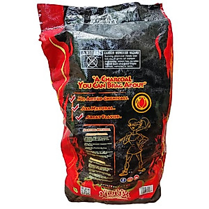 GrillHunx Pro Grade XL All Natural Hardwood lump Charcoal *20 lbs* Hand Selected for Grilling and Smoking. Restaurant Quality.…