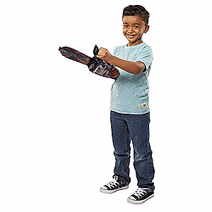 Liberty Imports Bloody Rusty Chainsaw Motion and Sound Battery Operated Halloween Massacre Role Play Prop Accessory (16 Inches)