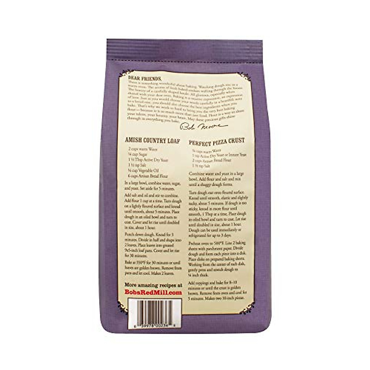 BOBS RED MILL FLOUR BREAD ARTISAN