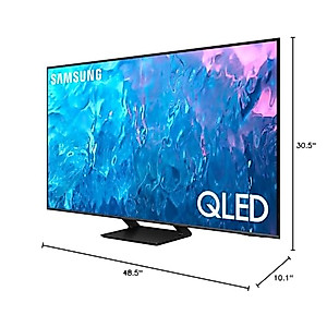 SAMSUNG QN55Q70CA 55 Inch Q70C QLED 4K Smart TV Bundle with 1 YR CPS Enhanced Protection Pack (2023 Model)