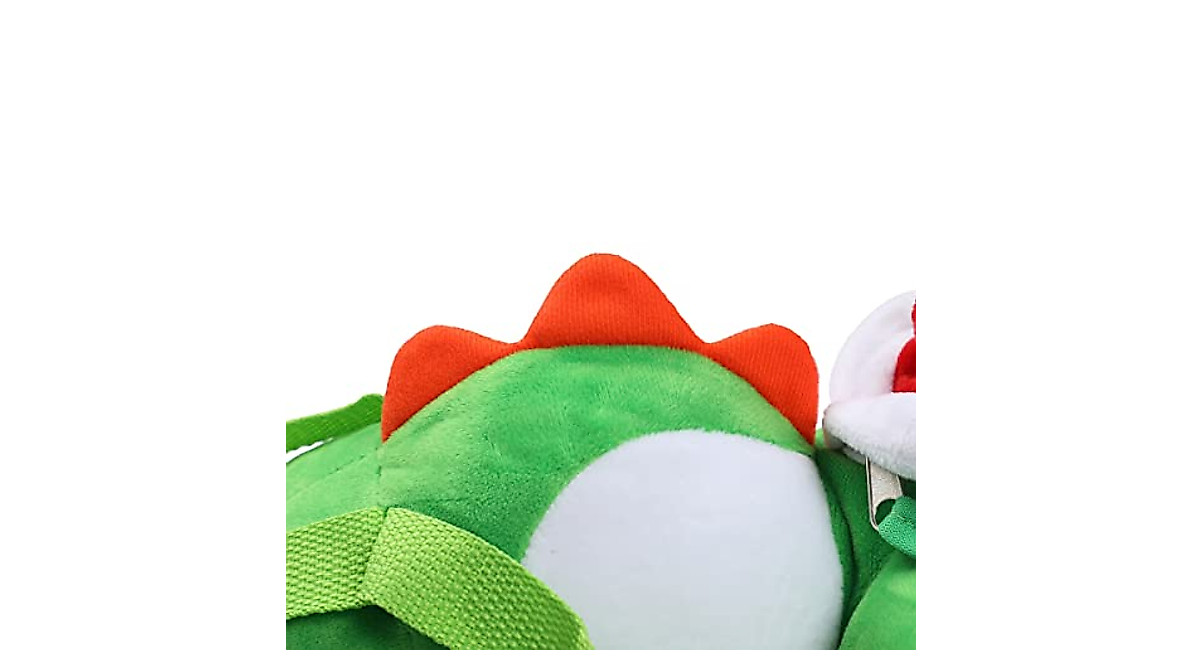 Yoshi Super Mario Backpack Plush - Officially Licensed Fun for Kids