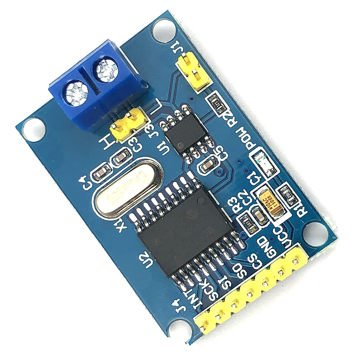 FainWan 2pcs MCP2515 CAN Bus Module TJA1050 Receiver SPI Module Compatible with Ard-uino AVR