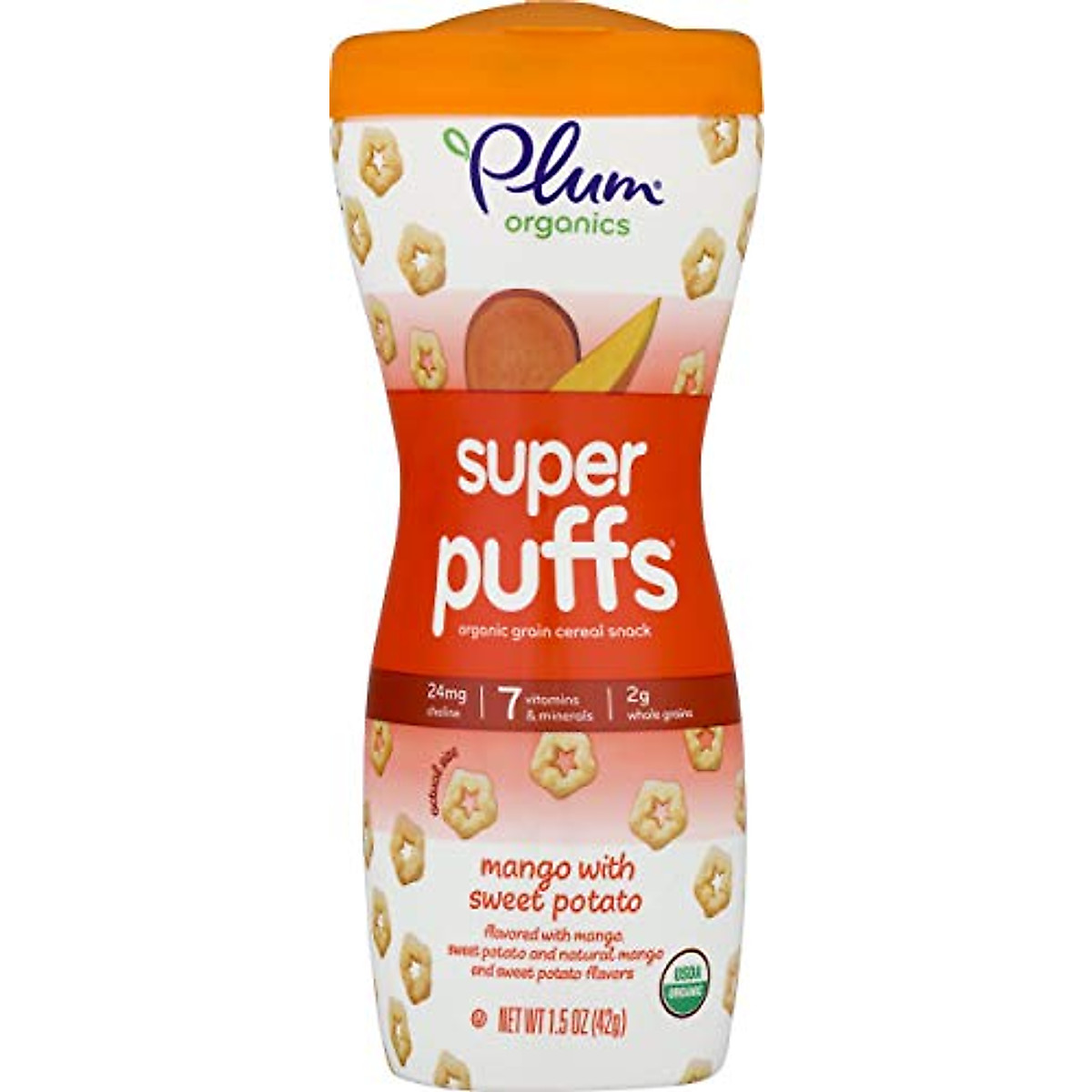 Plum Organics Super Puffs Variety Pack, 1.5 Ounce (Pack of 8)