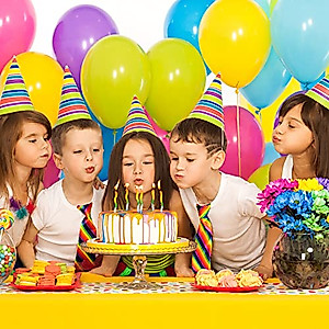 Balloon Weights Balloons & Ribbons - Balloon weights pack of 12 - Black Curling ribbon 12 rolls - 48 Black balloons - Black party decorations Black Ballons ribbon party favor birthday decor (Black)