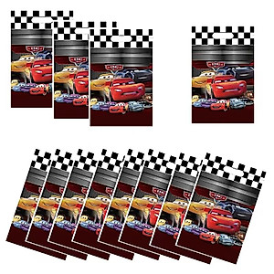 30 pcs red car Party Gift Bags,candy Bags Party Supplies for Kids Cute car Themed Party, Birthday Decoration goody bags