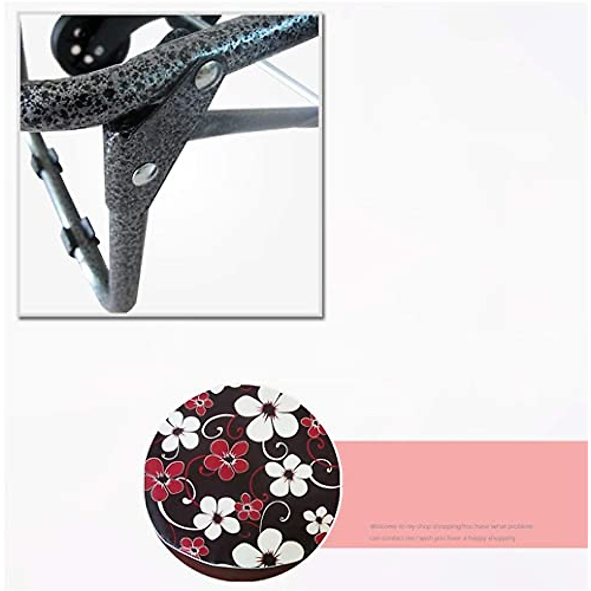 Shopping Trolley on Wheels Multi Function Shopping Cart Trip Climbing Stairs Cart Collapsible Portable Lever Car Small Trailer Trolley Storage Hand Trucks,#5 ,