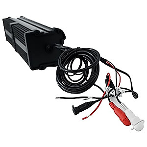 Rockville XBAR-24 24" ATV/UTV Soundbar Bluetooth Speaker System w LED + Wire Kit, Black