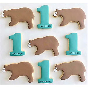 Small Bear Cookie Cutter, 3.5" Made in USA by Ann Clark