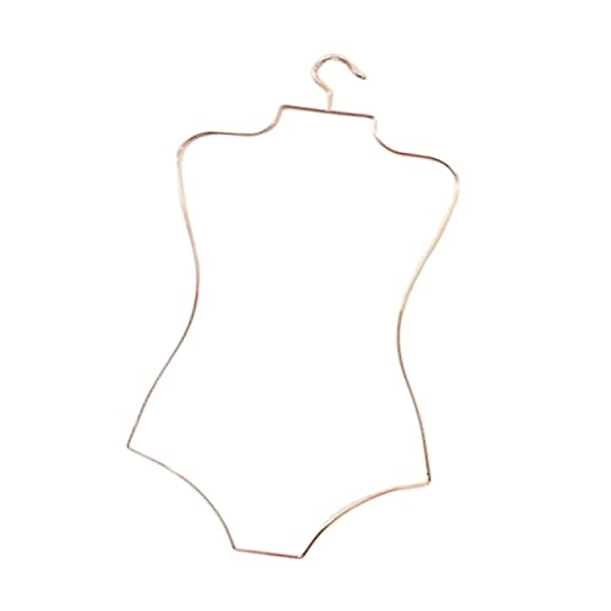 Qianly Body Shape Bikini Swimsuit Hanger, Kids Clothes Hanger Bathing Suit Hanger for Cloakroom Bedroom Laundry Closet Home