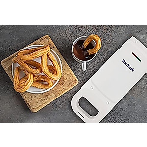 Churro Maker by StarBlue with FREE Recipe e-Book - Cook Healthy and Oil-free Churros in just minutes 110-120V 60Hz 750W (Model: SB-SW903)