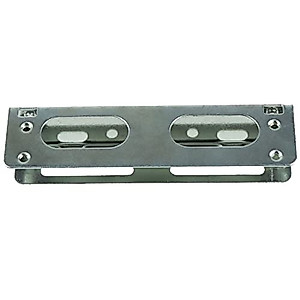 ZZHXSM 2 Sets Mounting Bracket 3.5" to 5.25" Hard Disk Drive Alloy Mounting Bracket Adapter with Screws Fits 5.25" Internal Drive Bays, Compatible with All Types of 3.5" Hard Disk Drives (HDD/SSD)