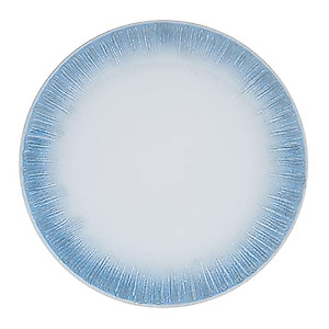 Pfaltzgraff Logan 16 Piece Dinnerware Set, Service for 4, Blue Ombre