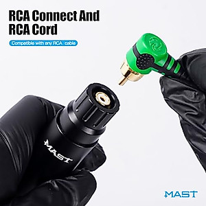 Mast Tour Tattoo Gun Kit, Wireless Rotary Tattoo Pen Machine Kit, 2 Tattoo Batteries Power Supply, 20Pcs Needles, Complete Tattoo Kit