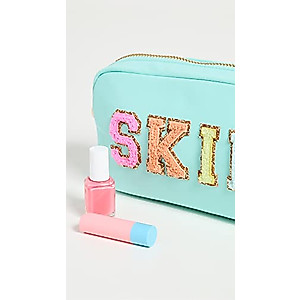 Stoney Clover Lane Women's Skin Small Pouch, Cotton Candy, Blue, Graphic, One Size