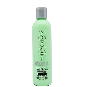 SIMPLY SMOOTH Keratin Replenishing Tropical Conditioner Keratin & Collagen Infused Daily Moisturizer For All Hair Types Restore Depleted Keratin To Provide Strength & Enhance Shine 8.5 Oz