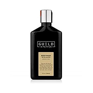 Gilchrist & Soames Guild + Pepper Body Wash and Shower Gel - 9oz - Natural, Essential Oils, All Skin Types, Zero Parabens, Sulfates, and Phthalates