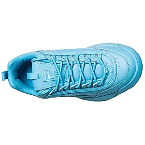 Fila Women's Disruptor II Premium Sneaker, Sky Blue/Sky Blue/Sky Blue, 8.5 M