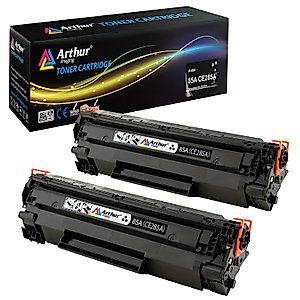Arthur Imaging Compatible Toner Cartridge Replacement for Hewlett Packard CE285A (HP 85A) (Black 2-Pack)