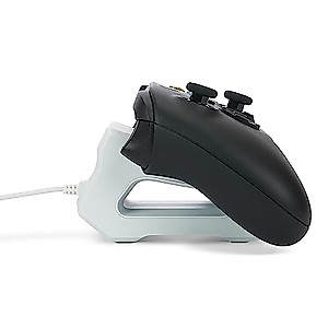PowerA Solo Charging Stand for Xbox Series X|S - White, works with Xbox One, charging Station for Xbox Wireless Controller, officially licensed