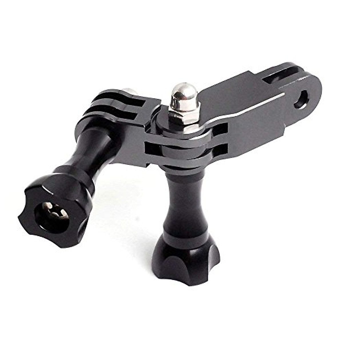 OctinPris 3-Way Adjustable Extension Pivot Arm Adapter Set- Long & Short Straight Joints Connector Convertor 35mm/50mm (2X Same Direction + 2X Reverse) for Gopro Hero Series, SJCAM, GeekPro ect.