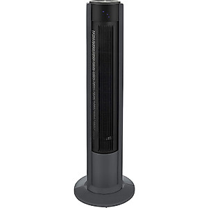 BETTER HOMES & GARDENS BHS2803696710BR 40" 5 Speed Tower Fan Internal Oscillation (Black) (Renewed)