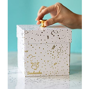 Send a Cake Explosion Box Gift with Flying Butterfly Surprise- Birthday, Holiday, Special Occasion – Birthday Treat for Women, Men, Adults, Kids