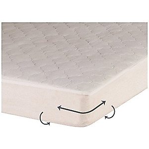 Serta Tranquility Eco Firm 2-Stage Premium Baby Crib Mattress & Sealy Stain Protection Waterproof Fitted Toddler Bed and Baby Crib Mattress Pad
