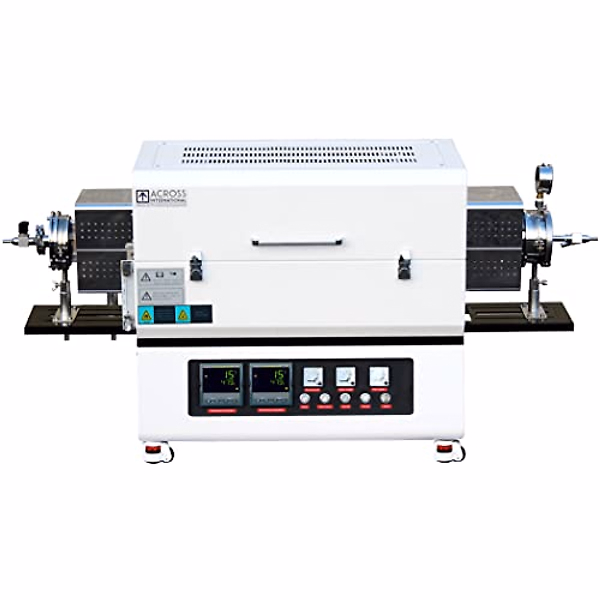 1200C 2-Zone Top-Open Tube Furnace W/Kanthal Heating Elements Tube 60mm Size, UL/CSA Certified (TFM2.1200.60)