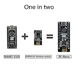 1x V3.0 ATmega328P Nrf24L01+ 2.4G Wireless CH340 Chip Board Module with Micro USB Port for Arduino
