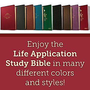 NIV Life Application Study Bible, Third Edition (Hardcover) Tyndale NIV Bible with Updated Notes and Features, Full Text New International Version