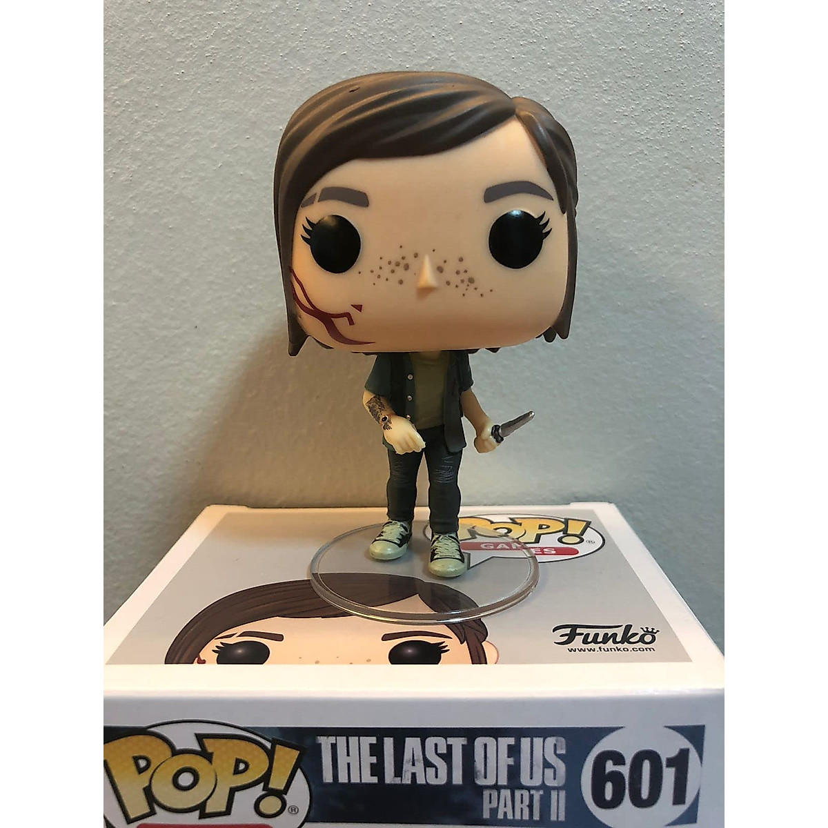 Funko Pop! Games: The Last of Us Part II - Ellie, Multicolor, 3.75 inches