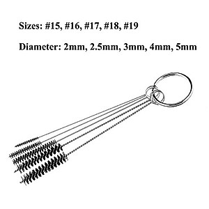 Terberl 27 Piece Spray Gun Cleaning Kit with Spray Gun Filters, Paint Gun Cleaning Kit Airbrush Cleaning Kit for HVLP Gravity, Suction, Detail Paint Guns, Airbrush, Air Paint Spray Gun