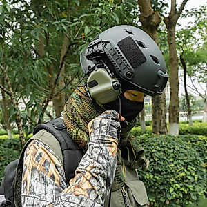 Tongcamo Helmet Bump Helmet Fast BJ Tape for Men Multicam Sports Hunting Shooting