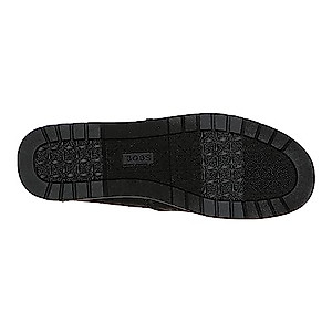 Skechers BOBS Women's 113352 Loafer, Black/Black, 10