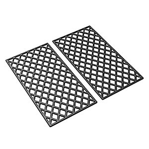 SafBbcue 19.4 Porcelain-Enameled Cooking Grates for Traeger Pro 22 Series, Lil' Tex Elite 22, Lil' Tex Pro, Lil' Tex Elite Pellet Grills