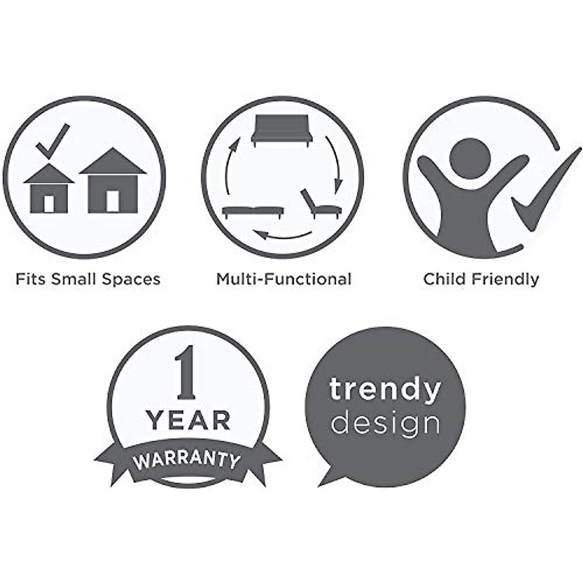 DHP Jett Junior Twin Metal Loft Bed, White