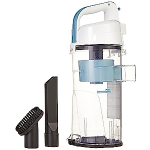 Amazon Basics Upright Bagless Lightweight Vacuum Cleaner, White