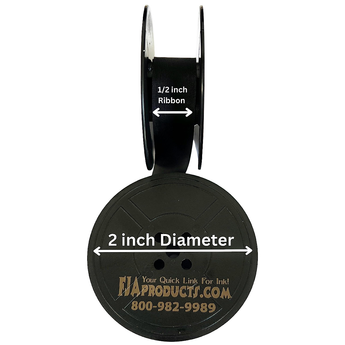 Royal Quiet Deluxe Twin Spool Combo Pack Typewriter Ribbon - 2 Pack