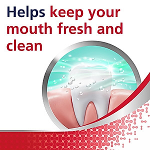 Parodontax Active Gum Health Mouthwash, Antiplaque and Antigingivitis Gum Mouthwash, Clear Mint, 16.9 Fl Oz x 3