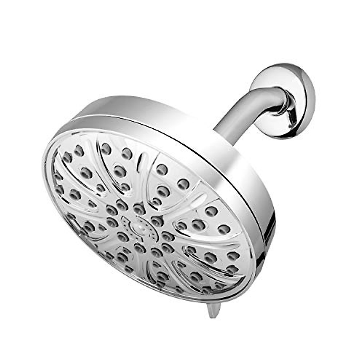 Waterpik XMT-633E High Pressure 6-Mode Rain Shower Head With PowerPulse Massage, 1.8 GPM, Chrome