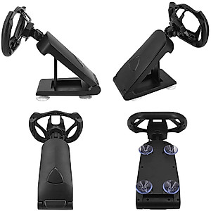 Xbox Series Gaming Racing Wheel, Meagadream Steering Wheel with 4 Table Suction Cup for Microsoft Xbox Series S/X, Xbox One/Xbox One S/Xbox One X Controller (Controller Not Included)