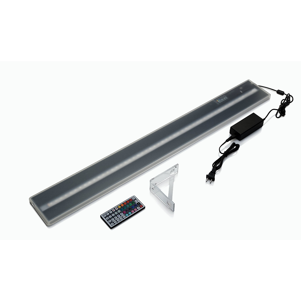 Armana Productions Liquor Bottle Shelves 60", Wall Mount LED Lighted Bottle Shelf, 5' Liquor Bottle Shelves, Wall Mounted Wine Shelf