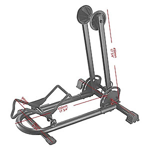 RAD Cycle Foldable Bike Rack Bicycle Storage Floor Stand Fold it Up and Take it with You. Compact Storage