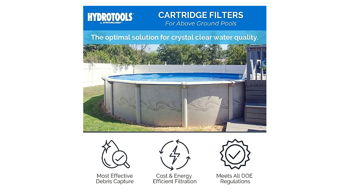 Swimline Hydrotools Sure-Flo Pool Filter System - Efficient, Easy ...