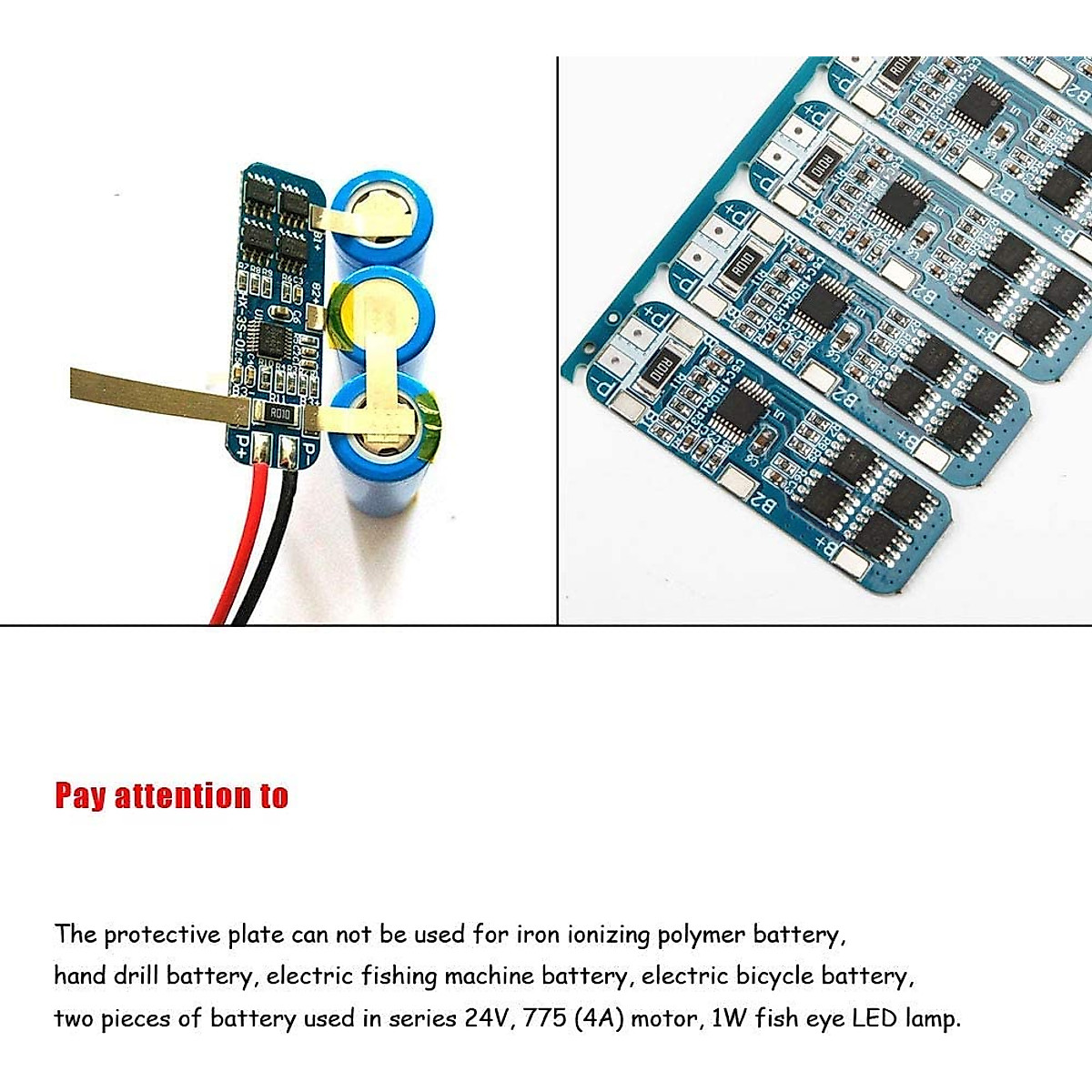 Songhe 3S 12V 10A 18650 BMS Li-ion Lithium Battery Charger Protection Module 18650 Charger Board Module 10.8V 11.1V 12.6V (5PCS)